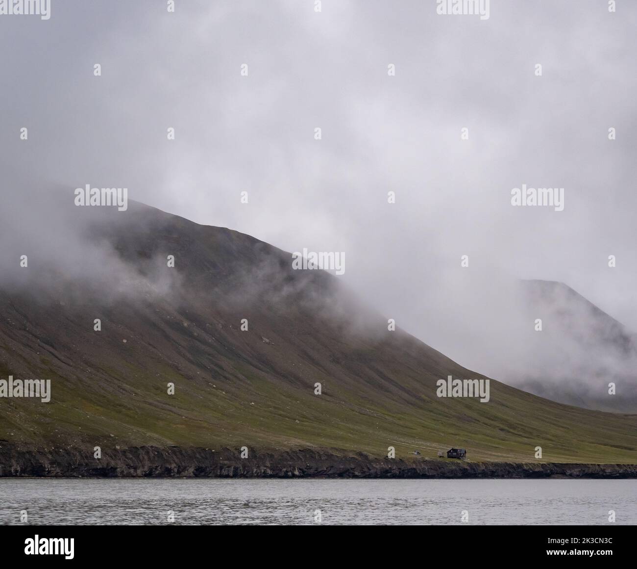 A beautiful arctic landscape in Svalbard, Norway Stock Photo - Alamy