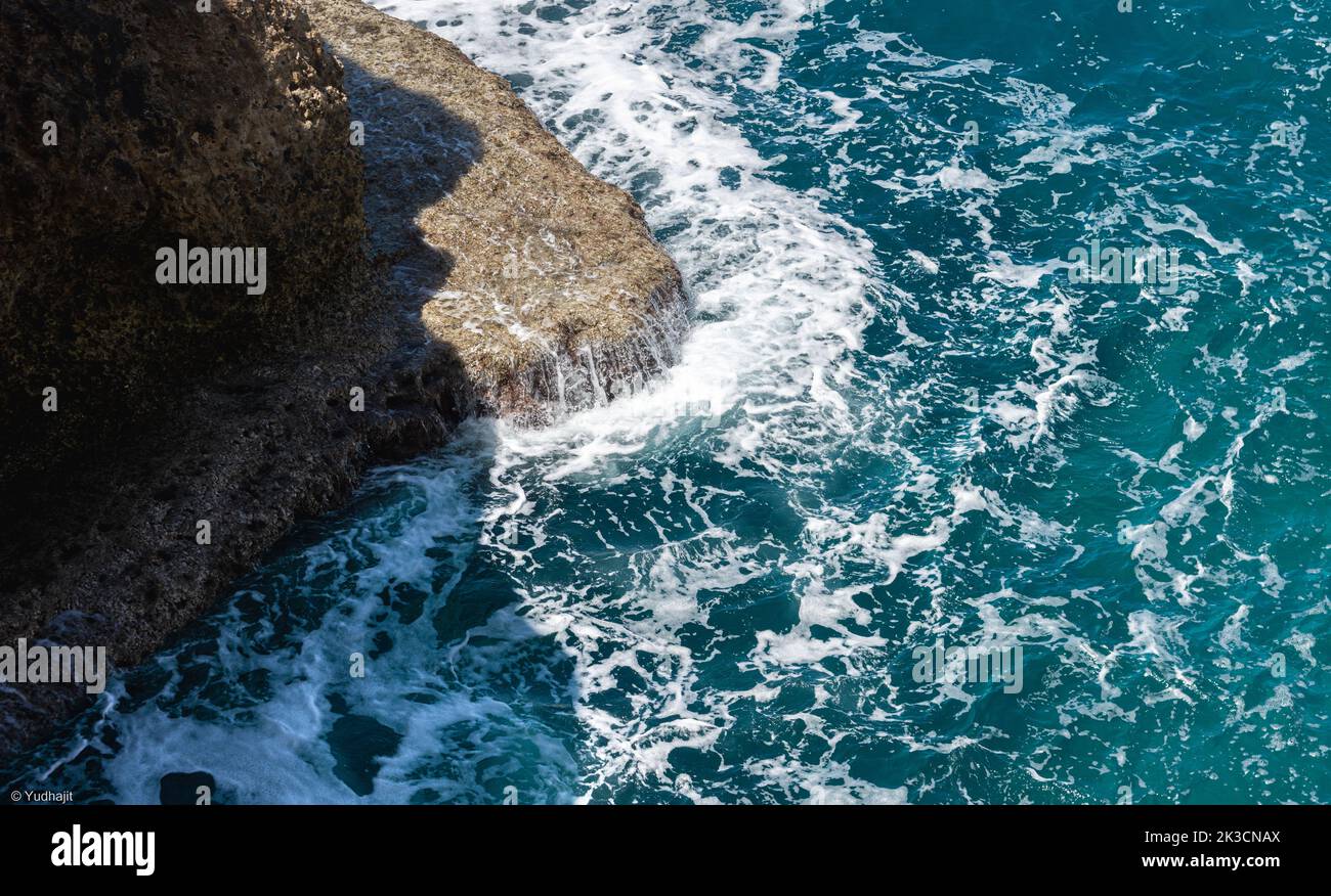 Crystal Blue sea Stock Photo - Alamy