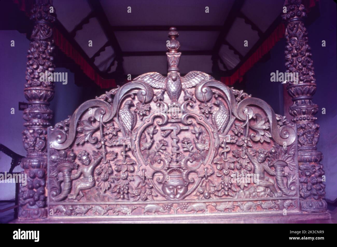 Padmanabhapuram Palace, Thuckalay, Tamil Nadu Stock Photo - Alamy