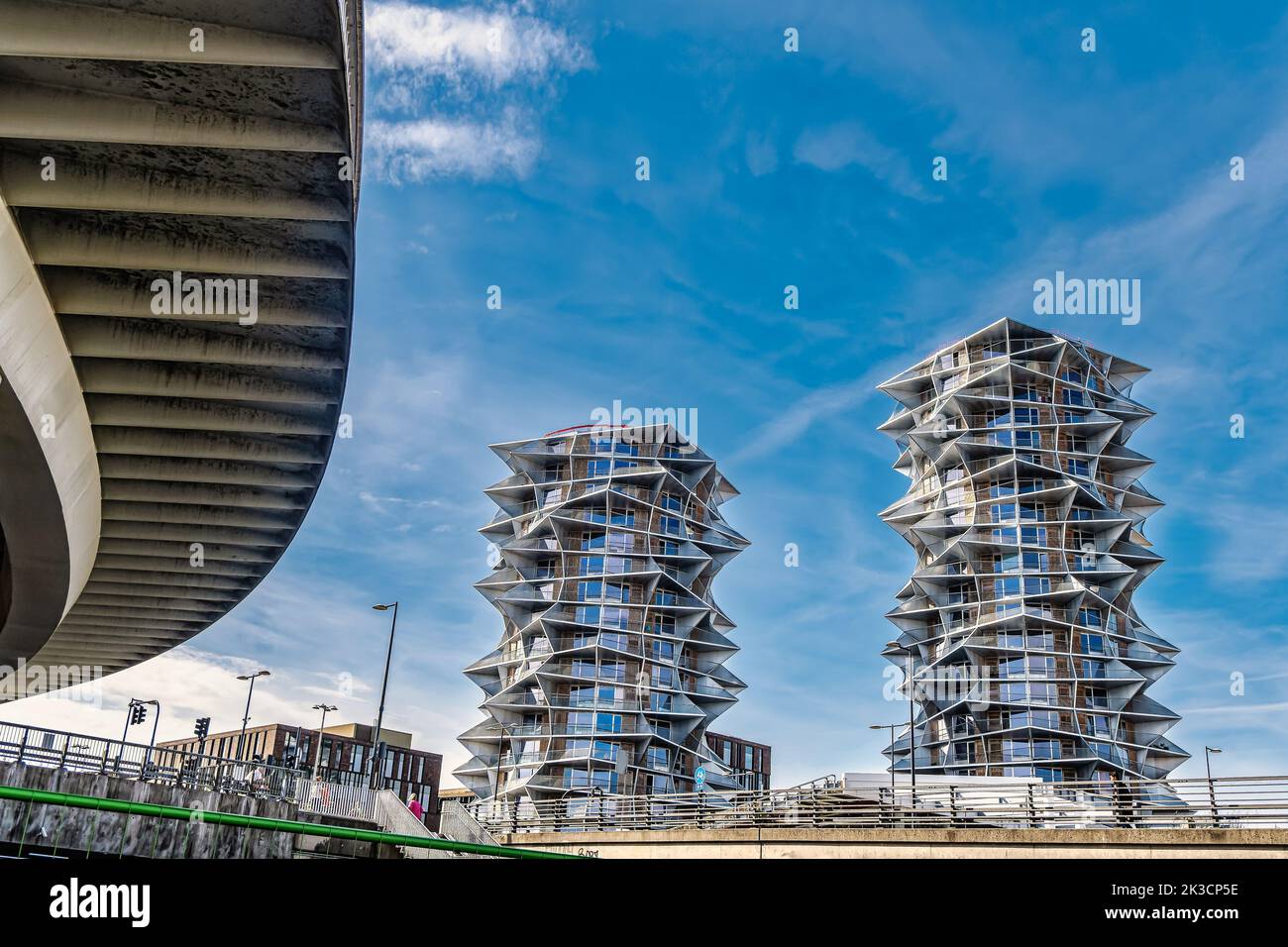 Copenhagen skyline cactus towers, Denmark Stock Photo - Alamy
