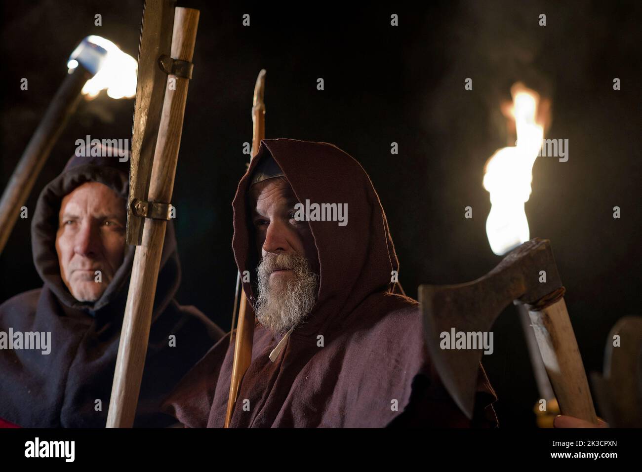 Angry mob torches hi-res stock photography and images - Alamy