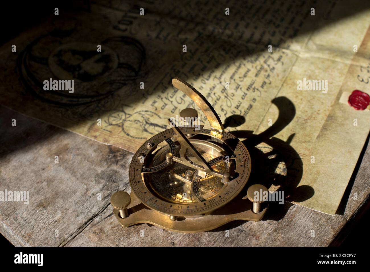 Compass 18th century hi-res stock photography and images - Alamy