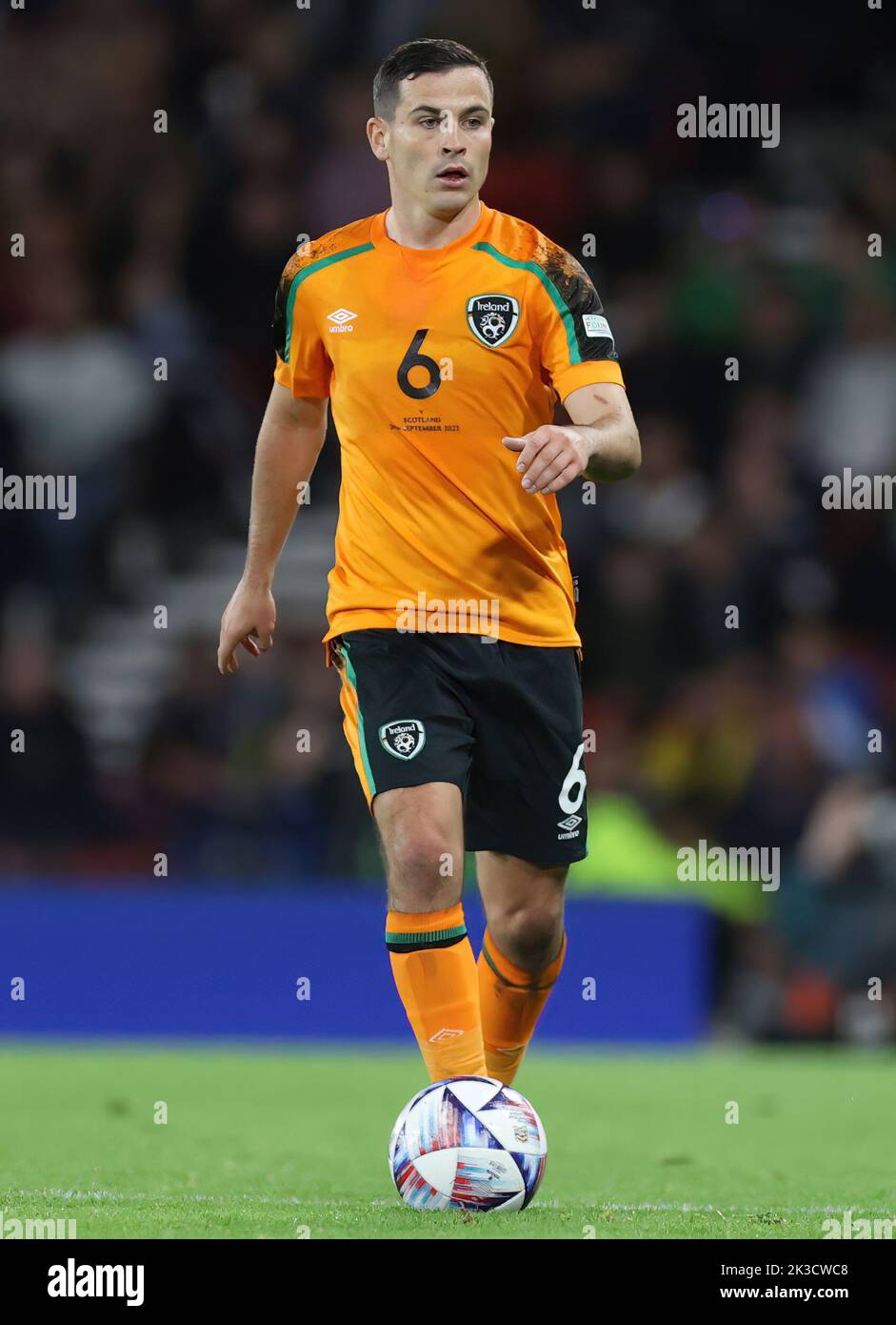 Republic of Ireland’s Josh Cullen during the UEFA Nations League Group ...