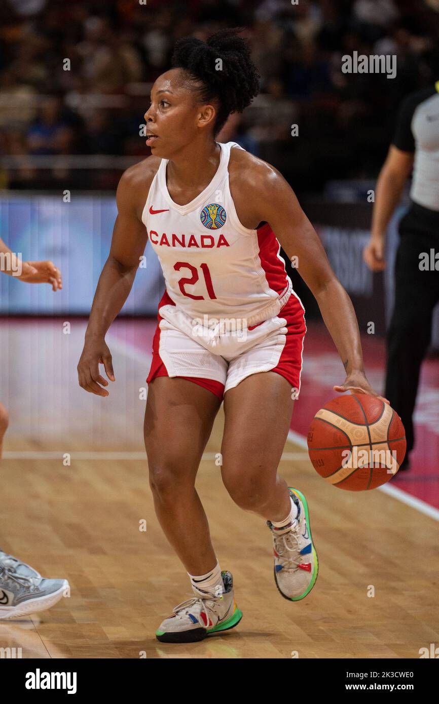 September 26, 2022, Sydney, New South Wales, Australia: FIBA Womens World Cup 2022 - Canada v ...