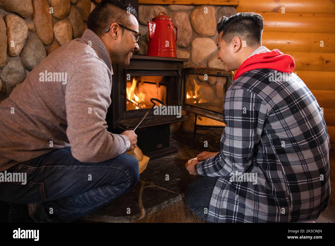 Black teen boy crouching hi-res stock photography and images - Alamy