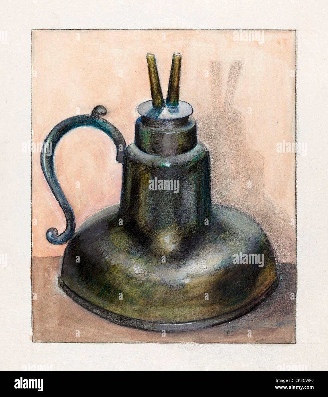 Lamp (1935–1942) by Albert Levone. Original from The National Gallery ...