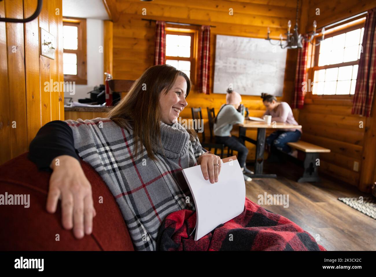 Log in reading hi-res stock photography and images - Alamy