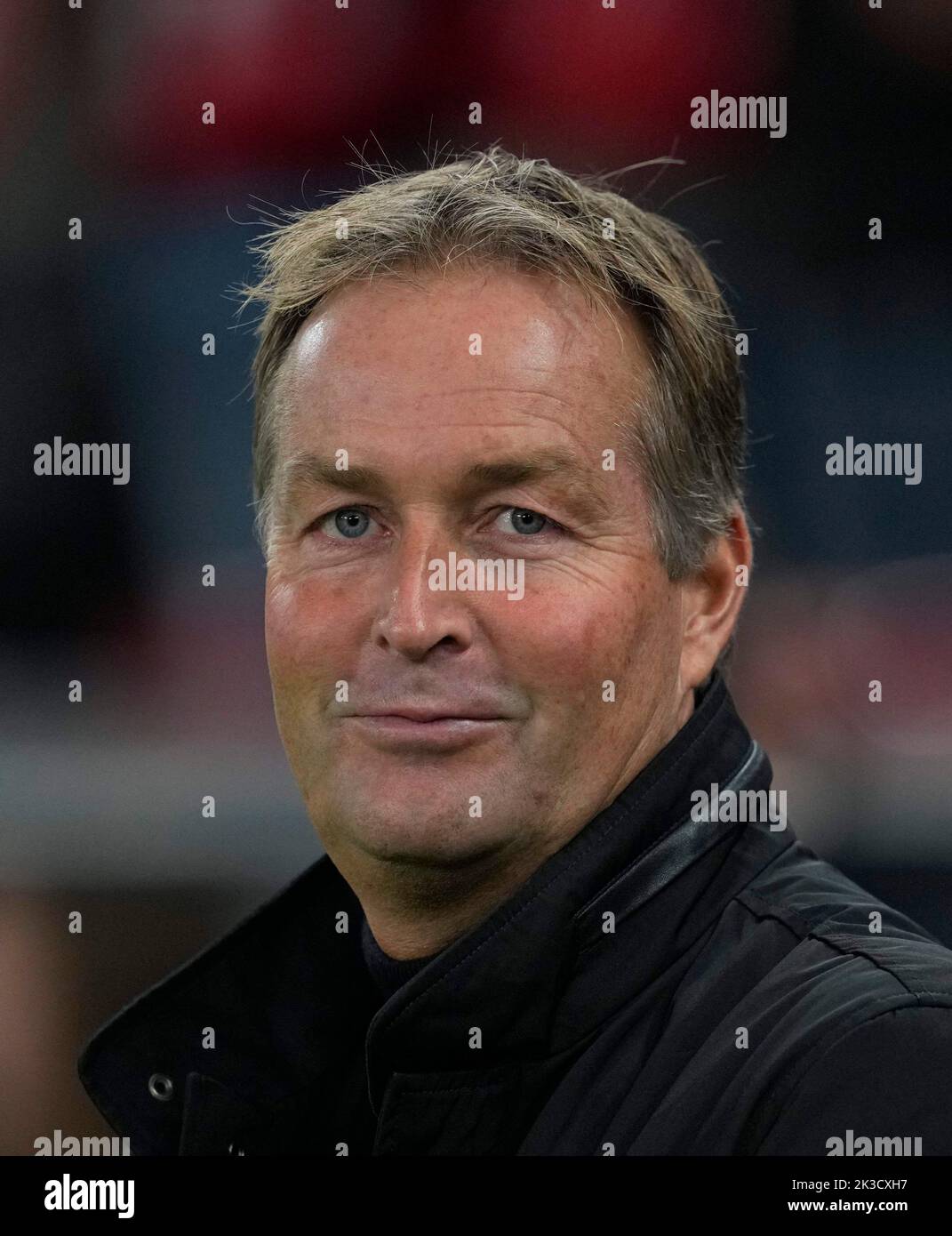 Parken, Copenhagen, Denmark. 25th Sep, 2022. Kasper Hjulmand (Denmark ...