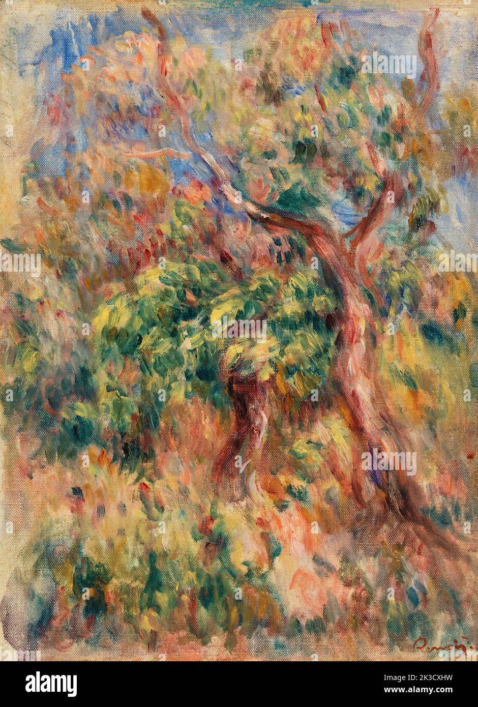 Landscape (Paysage) (1916) by Pierre-Auguste Renoir. Original from ...