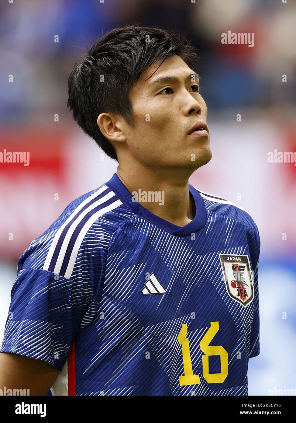 DUSSELDORF - Takehiro Tomiyasu of Japan during the Japan vs. United ...