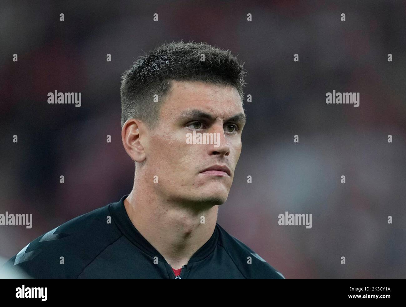 Parken, Copenhagen, Denmark. 25th Sep, 2022. Joakim Maehle (Denmark ...