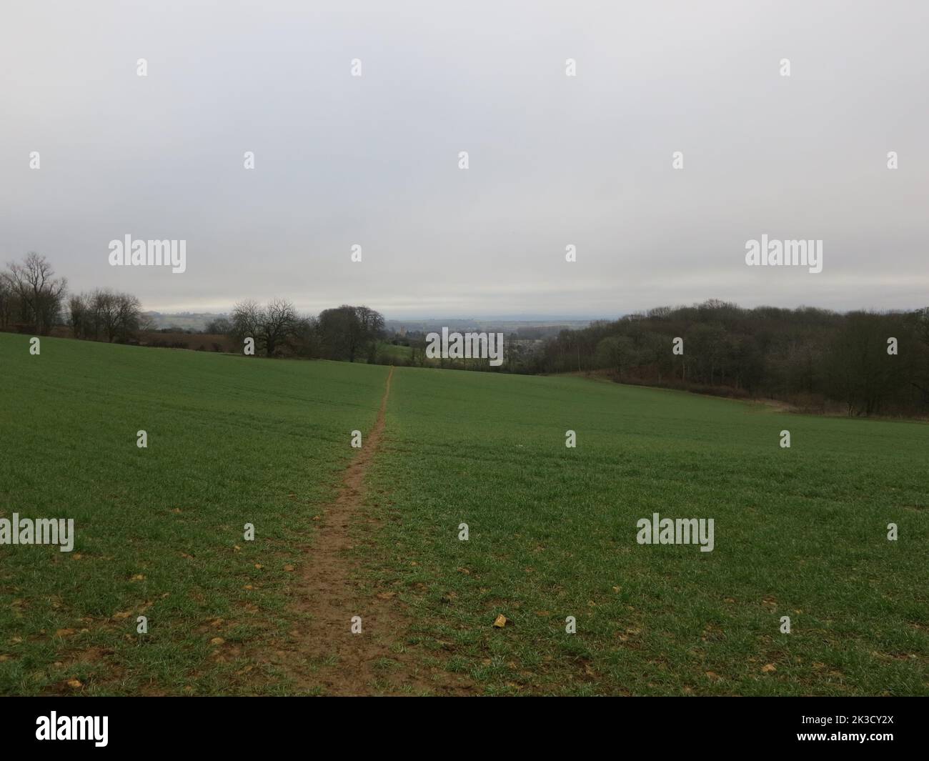 Cotswold Way long distance footpath National Trail. The Cotswolds AONB ...