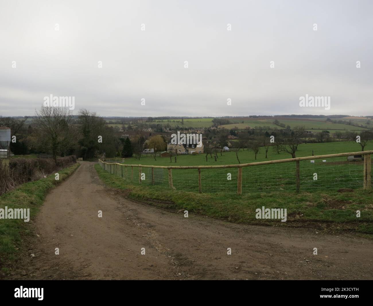 Cotswold Way long distance footpath National Trail. The Cotswolds AONB ...