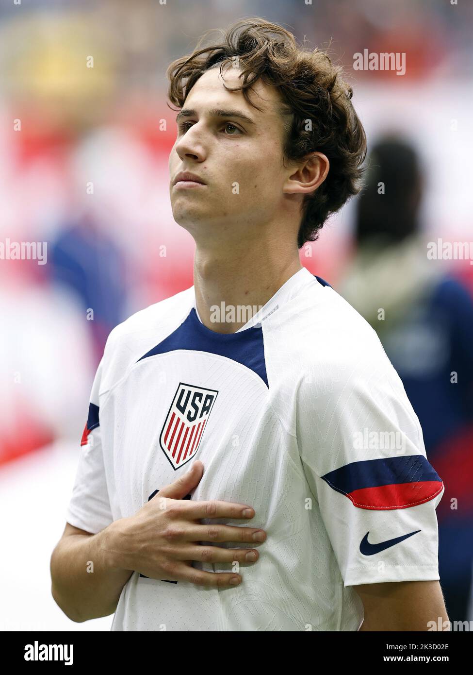 DUSSELDORF - Brenden Aaronson of United States men's national team ...