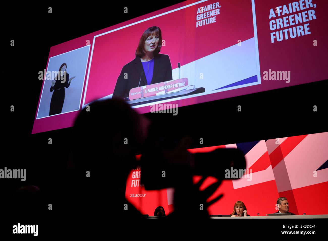 Starmer reeves labour party conference hi-res stock photography and ...