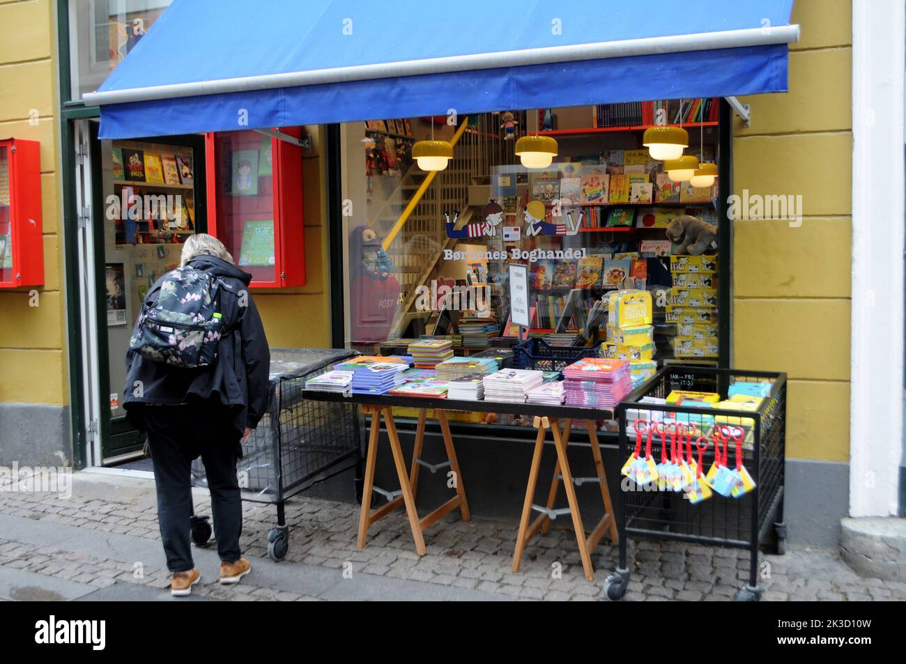 Copenahgen /Denmark/26 Septemeber2022/Children book store in danish ...