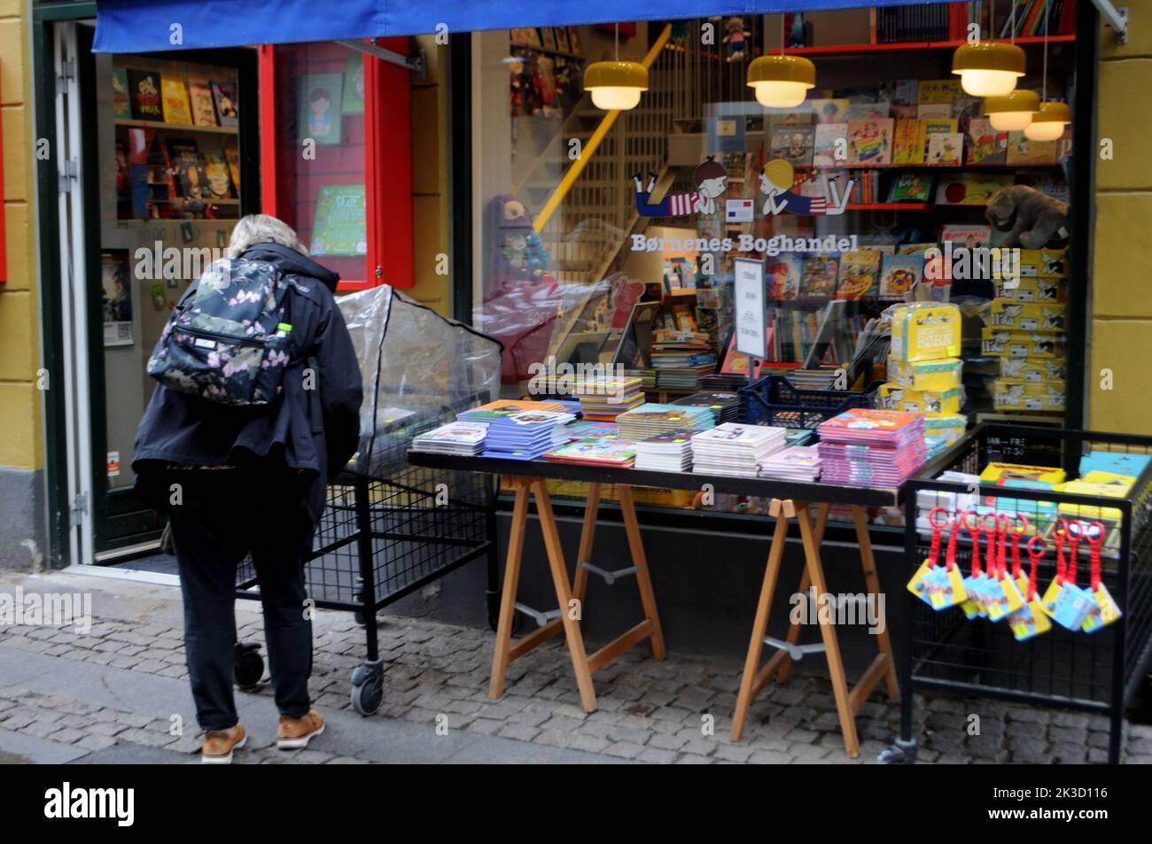 Copenahgen /Denmark/26 Septemeber2022/Children book store in danish ...