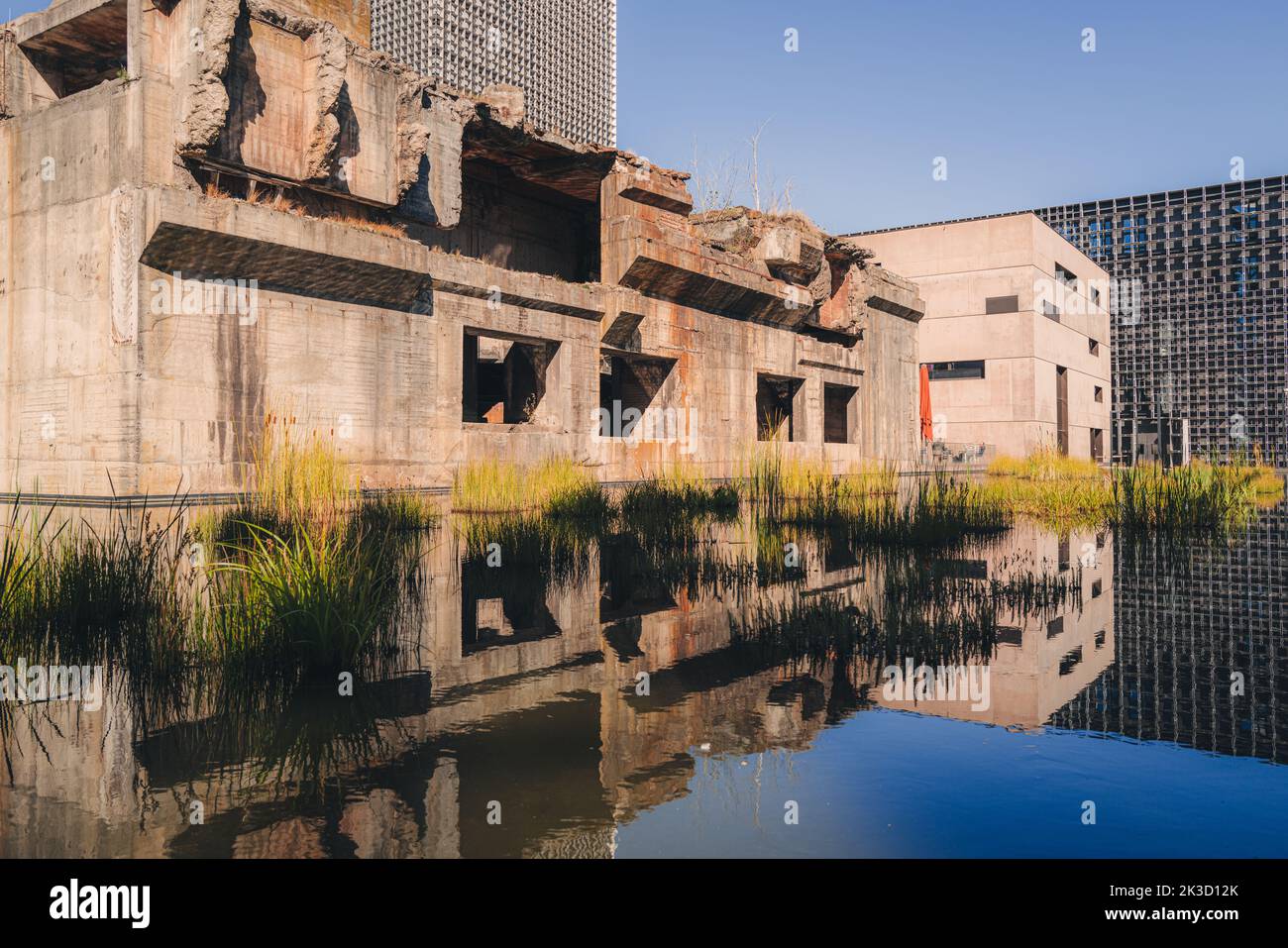 Esch Belval, Luxembourg-September 2022: street life in the modern ...