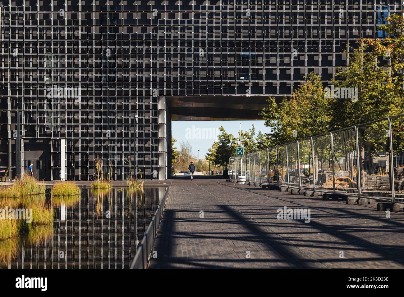 Esch Belval, Luxembourg-September 2022: street life in the modern ...
