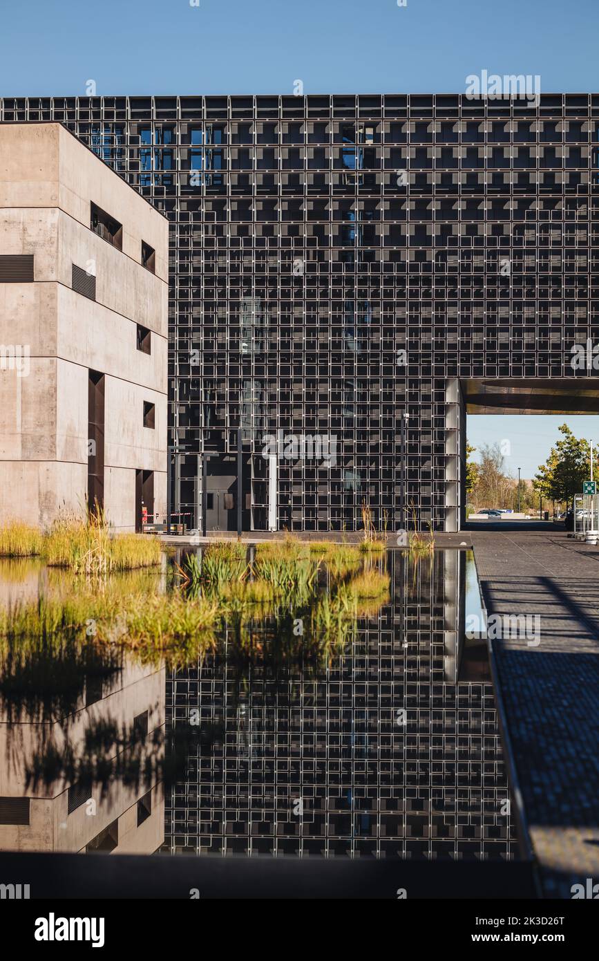 Esch Belval, Luxembourg-September 2022: street life in the modern ...