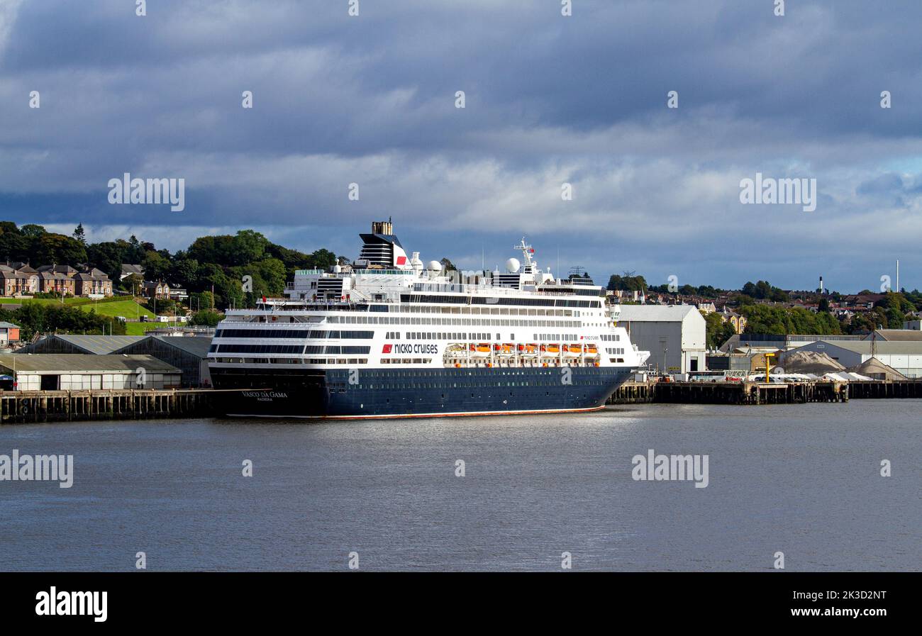 Dundee, Tayside, Scotland, UK. 26th Sep, 2022. UK News: Vasco da Gama ...