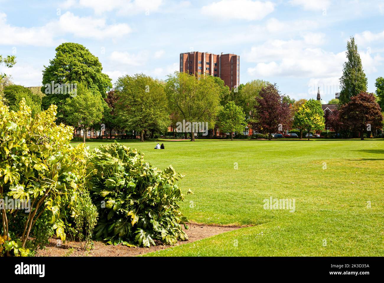 Beautiful landscape in a park in Wolverhampton Stock Photo - Alamy