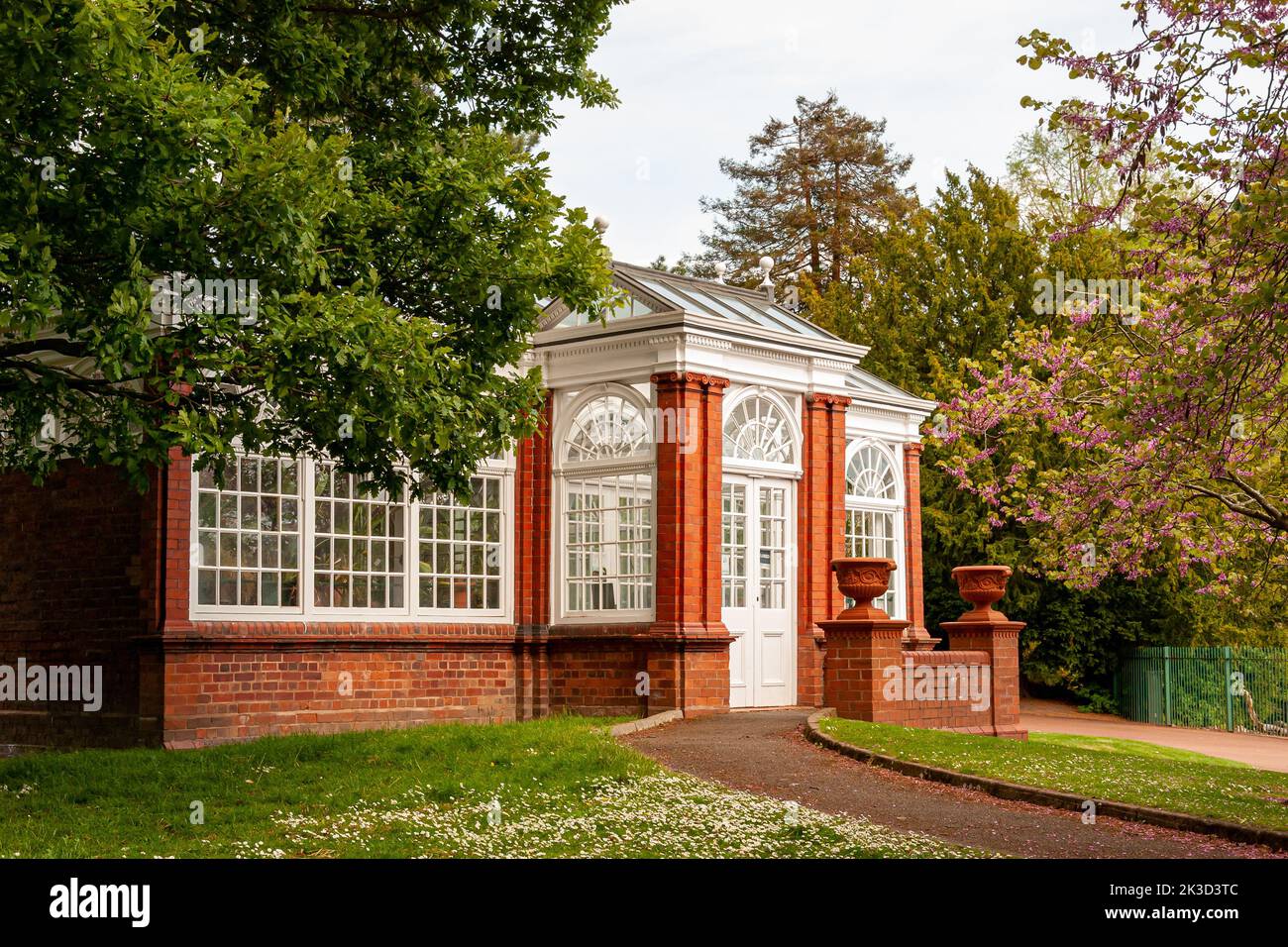 Beautiful landscape in a park in Wolverhampton Stock Photo - Alamy