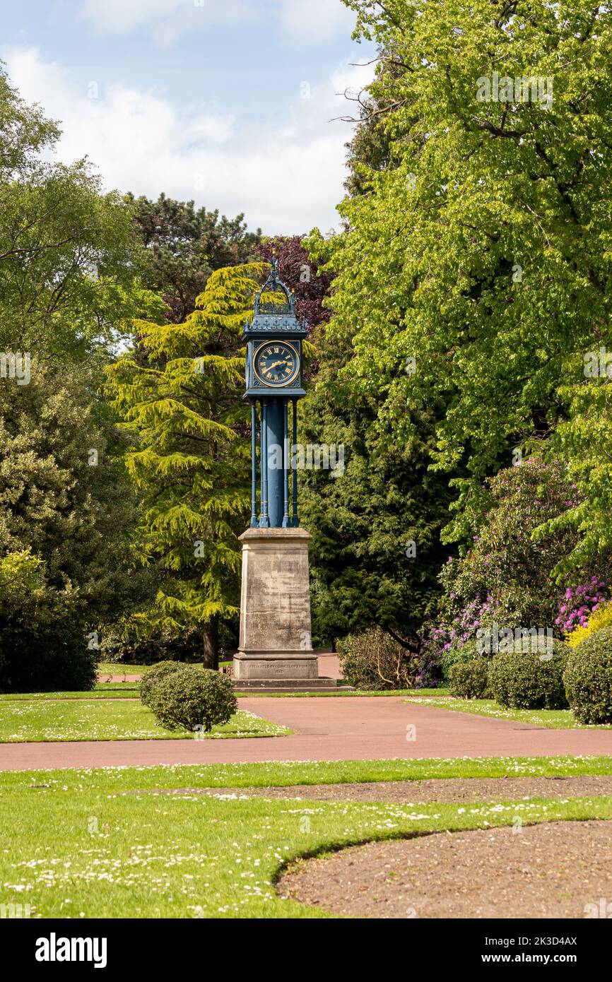 Beautiful landscape in a park in Wolverhampton Stock Photo - Alamy