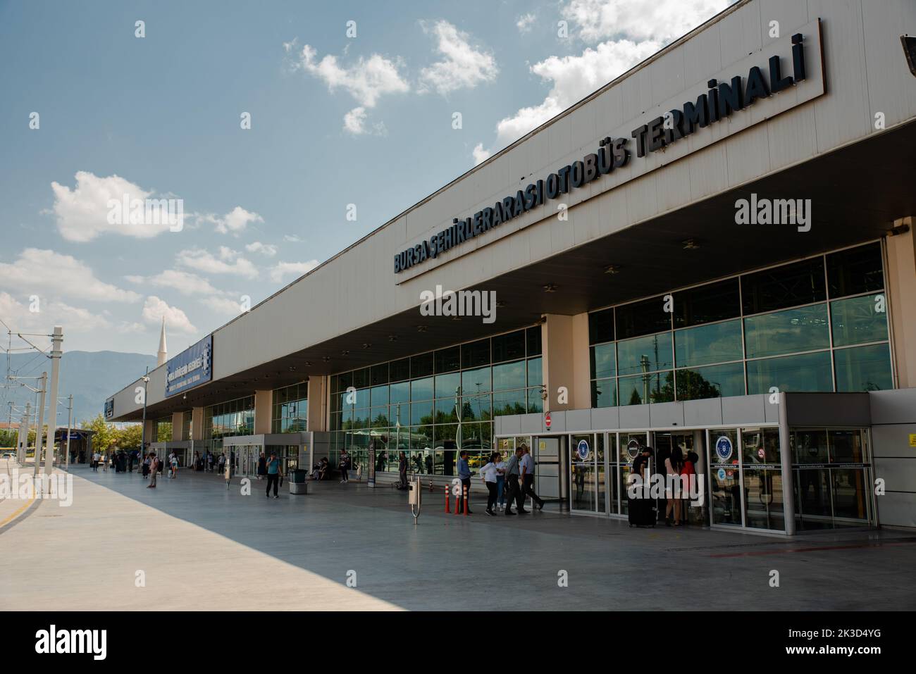 Bursa ,Turkey September 17 2022 : intercity bus terminal Bursa , One of ...