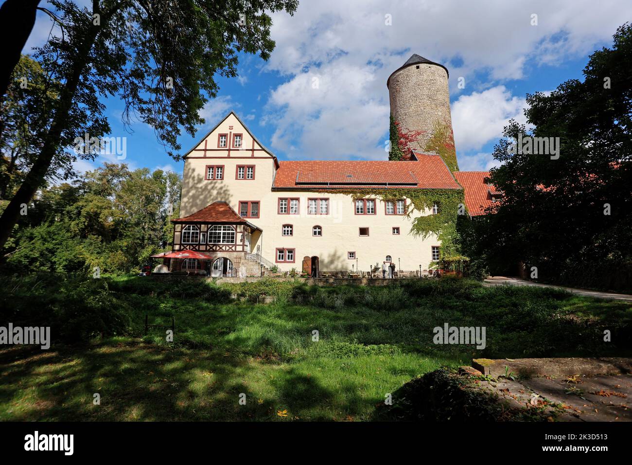 Dedeleben, Germany. 26th Sep, 2022. View of the Romanesque Hotel ...