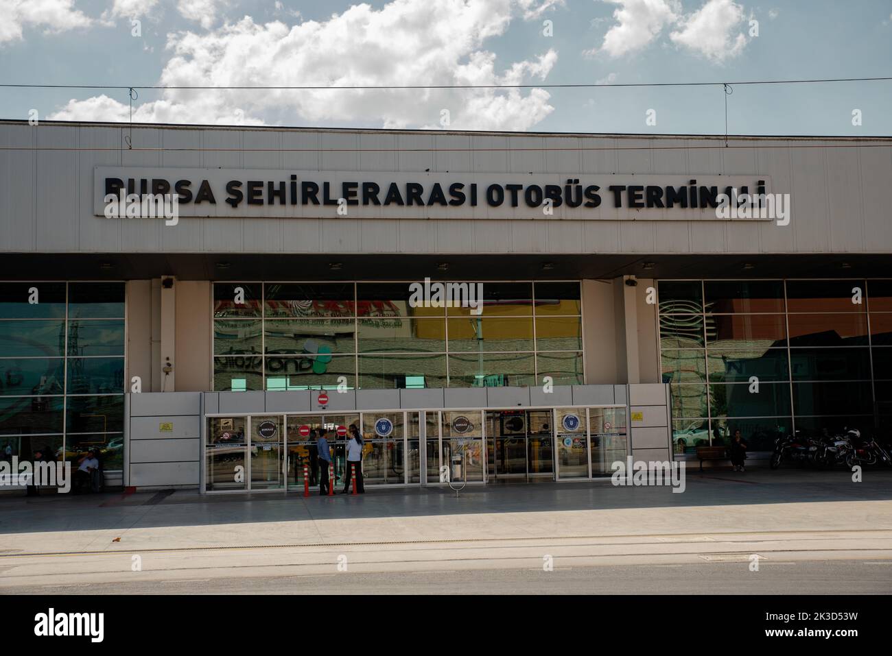 Bursa ,Turkey September 17 2022 : intercity bus terminal Bursa , One of ...