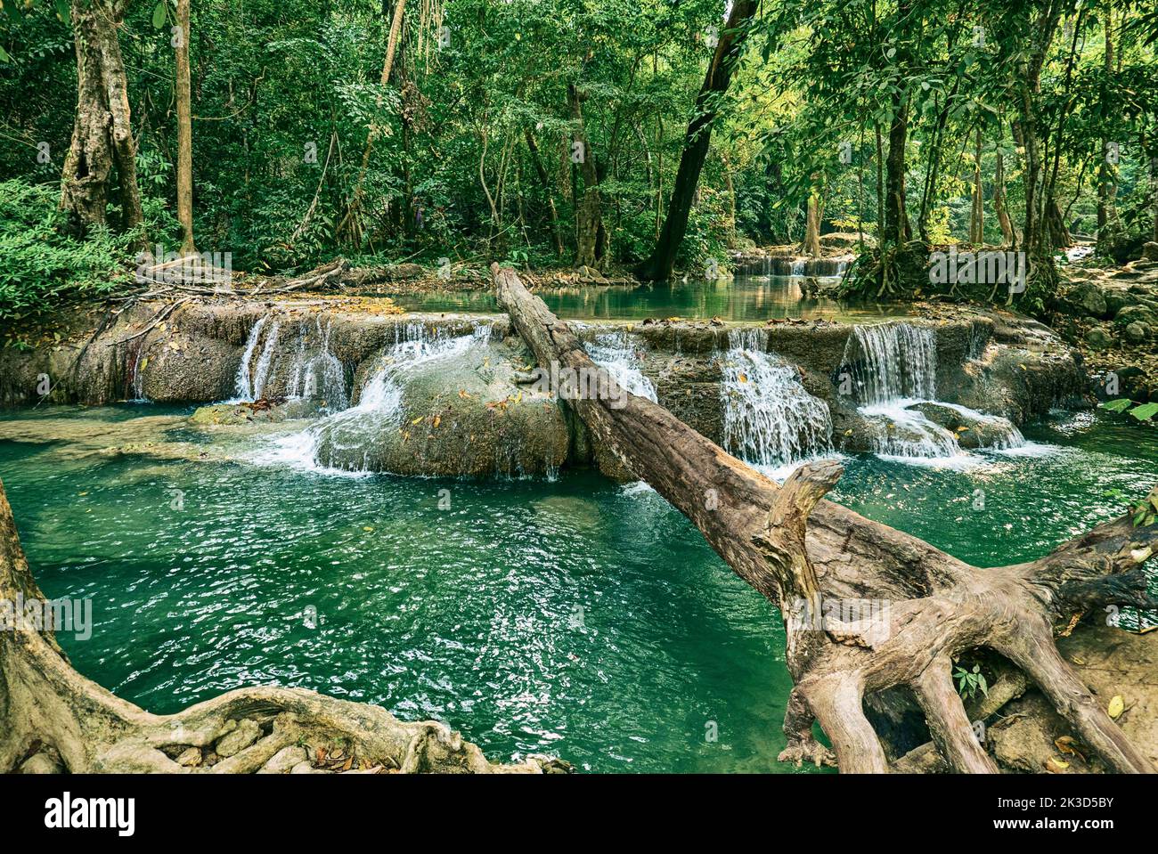 Waterfall in Thailand Stock Photo - Alamy