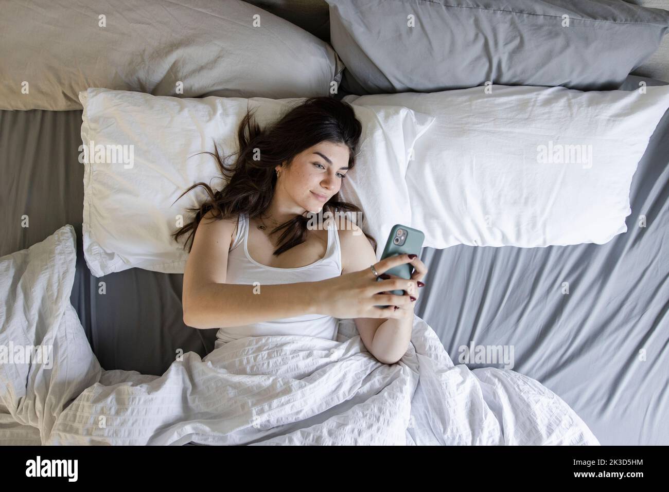 Black white photo sleeping bedroom hi-res stock photography and images ...