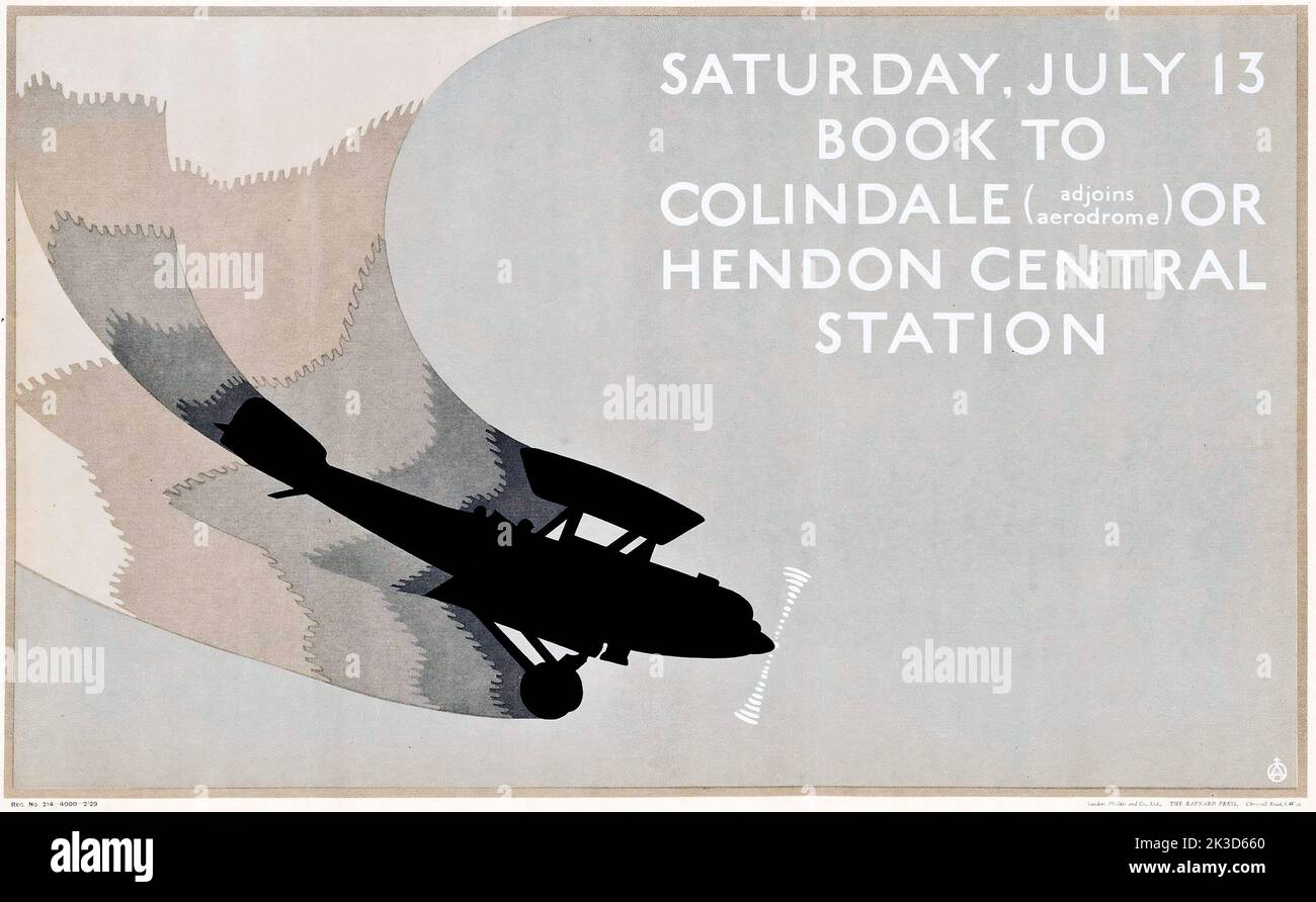 AIR SHOW - Saturday July 13th; book to Colindale, by Albert Edward ...