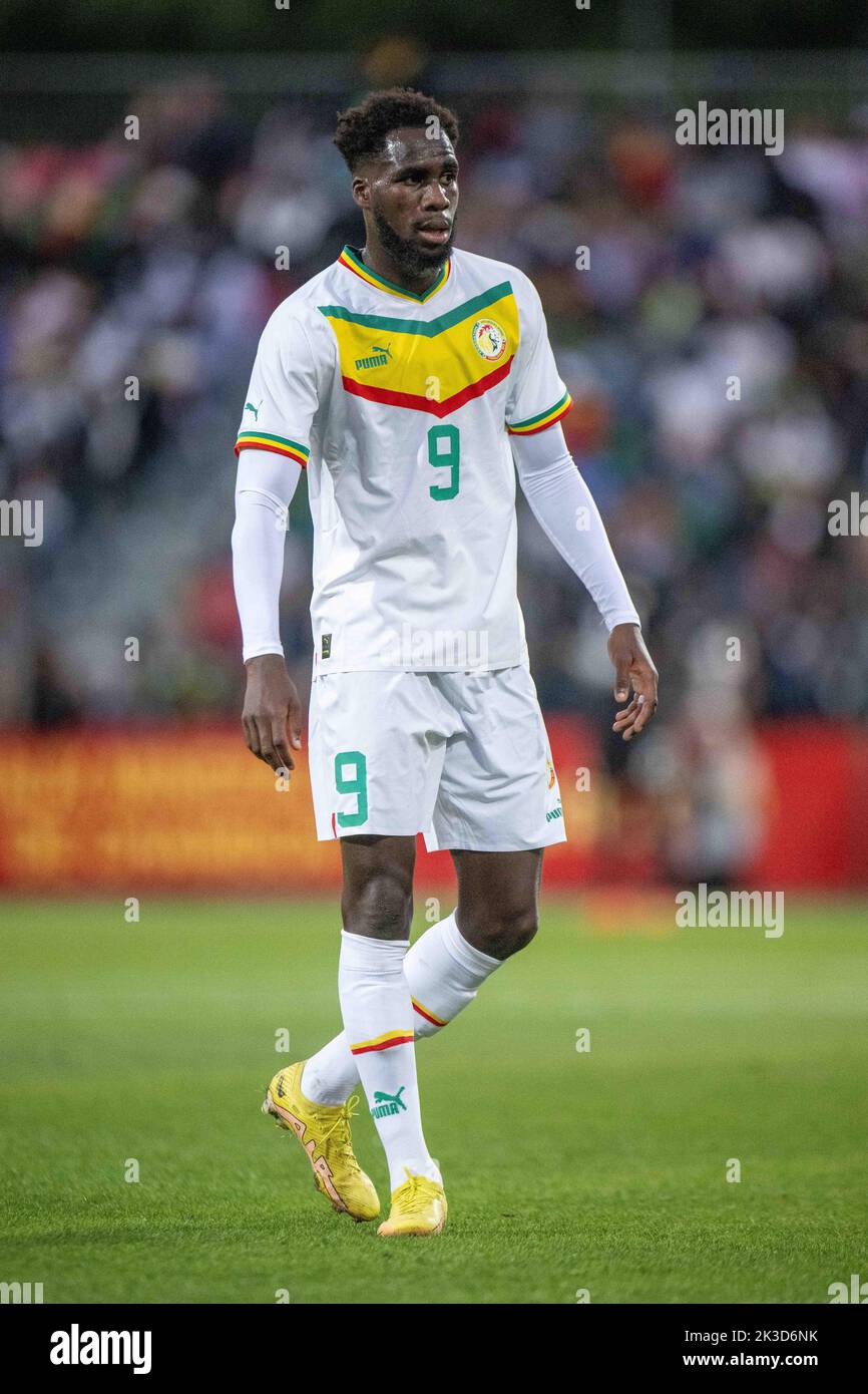 ORLEANS, FRANCE - SEPTEMBER 24: Boulaye Dia of Senegal during the ... ORLEANS, FRANCE - SEPTEMBER 24: Boulaye Dia of Senegal during the ...