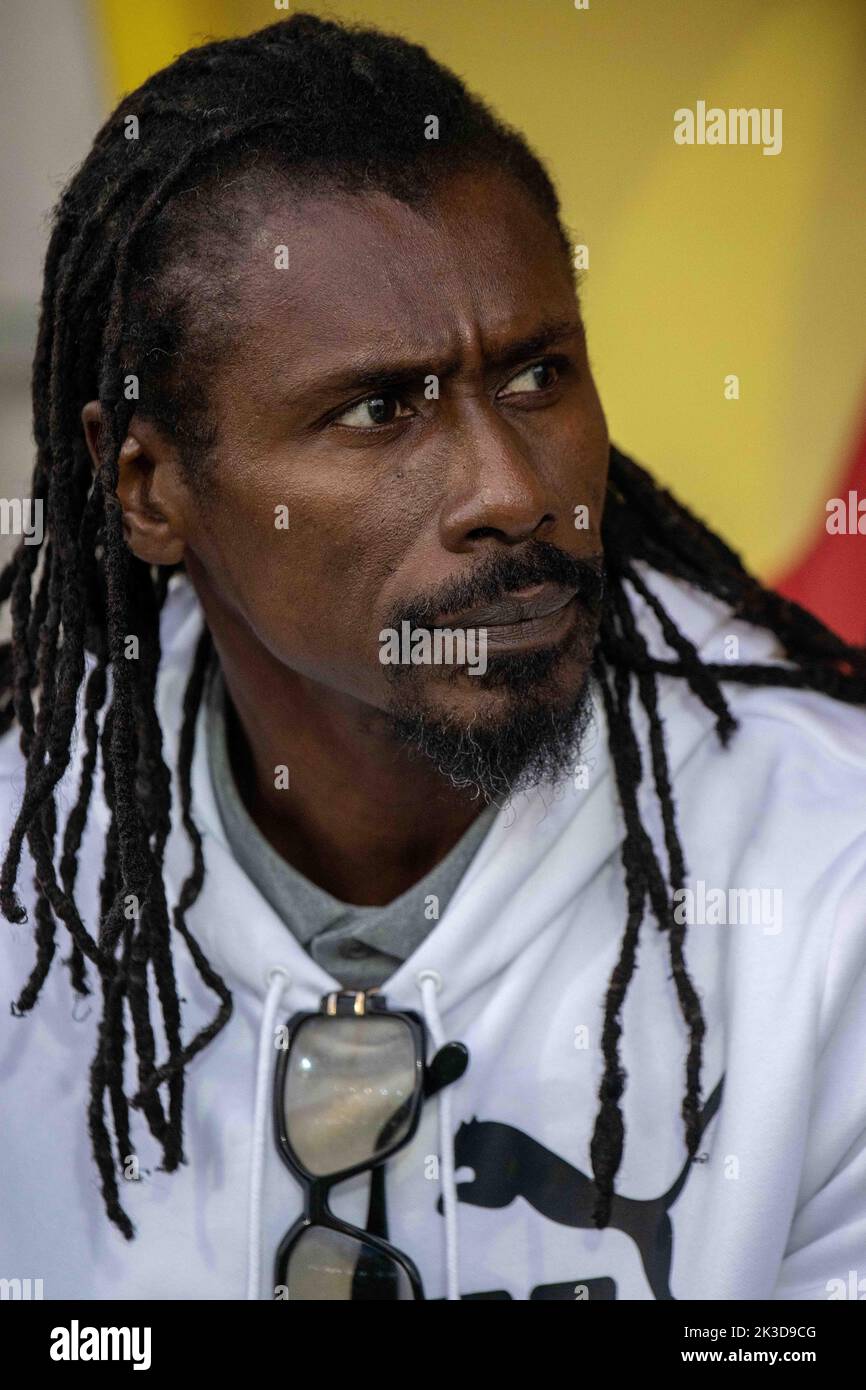 Senegal coach aliou cisse hi-res stock photography and images - Alamy