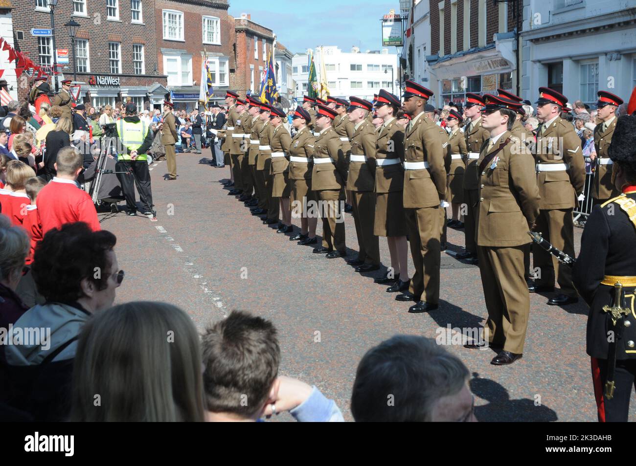 St George,s day celebrations at Emsworth , Hants as the town celebrates ...