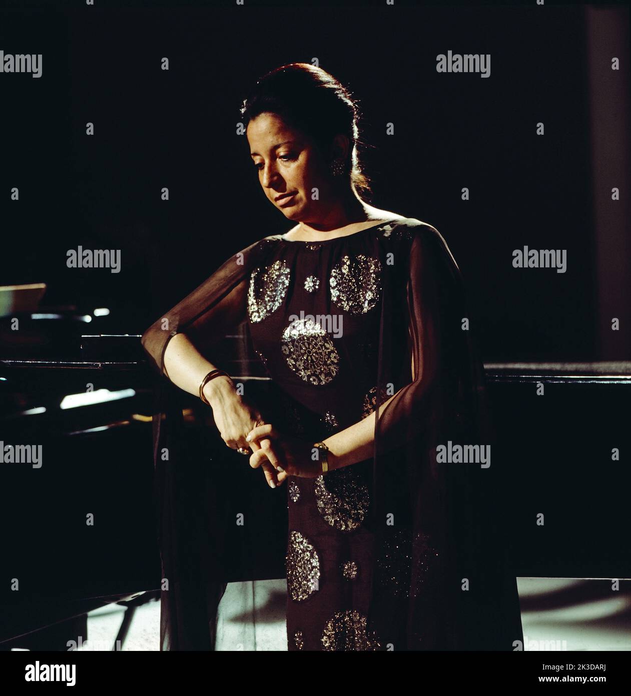 Teresa Berganza, spanische Opernsängerin, Mezzosopranistin, Portrait ...