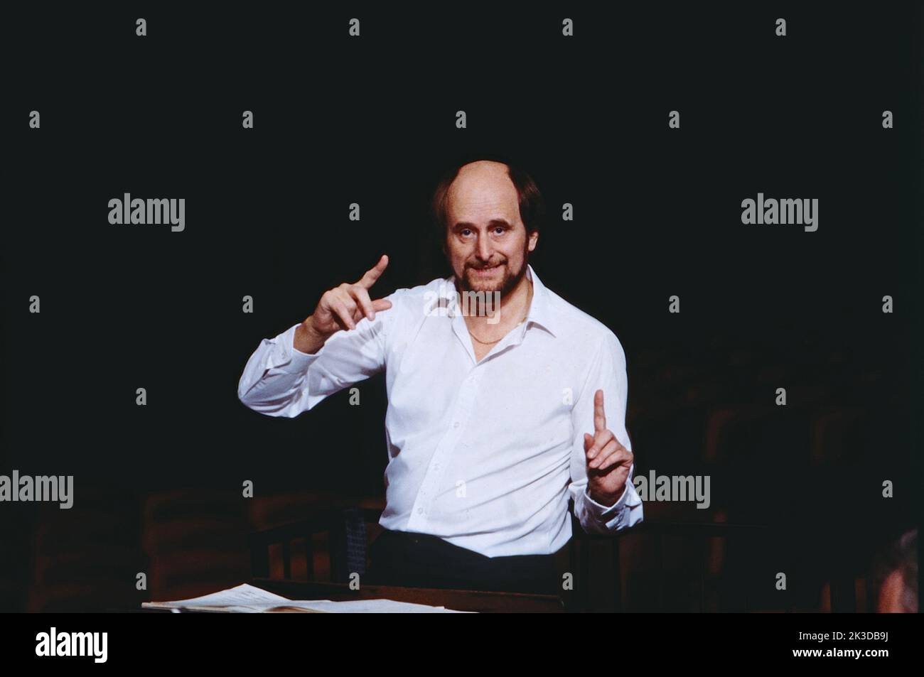 Roger Norrington, britischer Dirigent, Interpret Alter Musik, hier bei ...