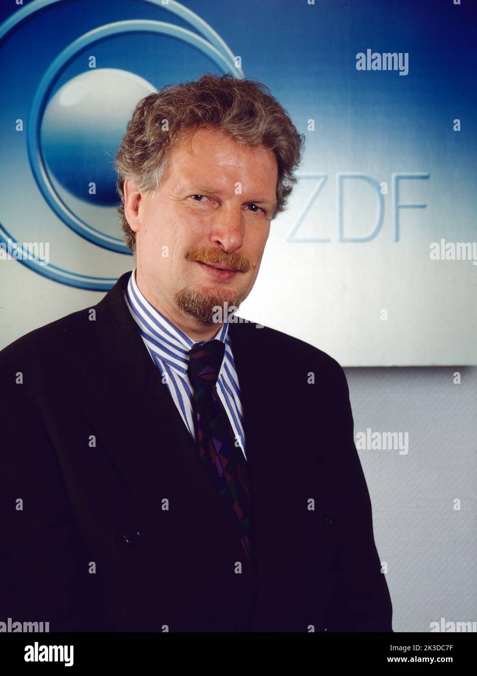 Peter Voß, deutscher Journalist, Moderator des ZDF heute journals ...