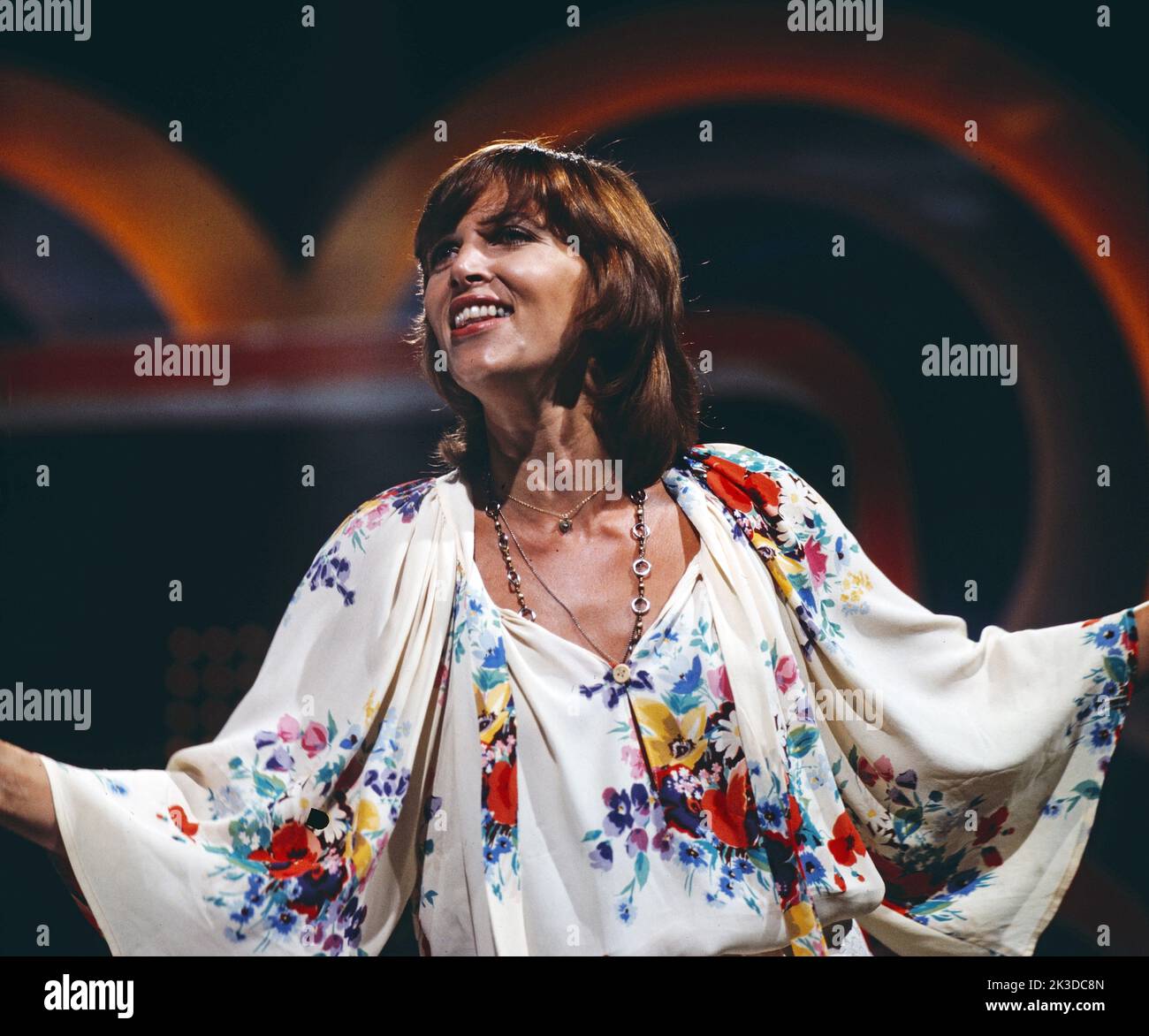 Sylvia Vrethammar, schwedische Sängerin, Portrait, Deutschland, circa ...