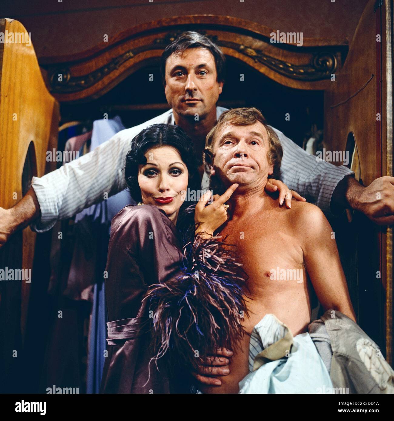 Seinerzeit, Fernsehsendung, Deutschland, 1979, Szene mit Edith Leyrer ...