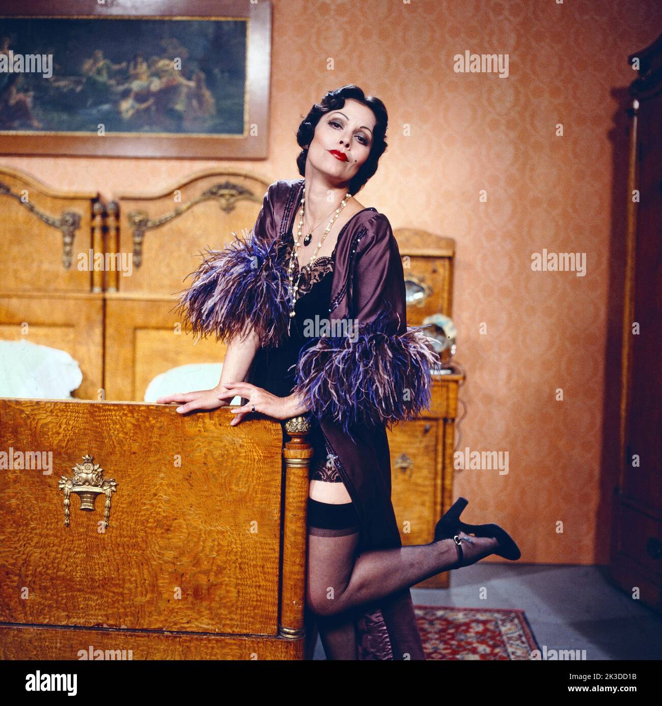 Seinerzeit, Fernsehsendung, Österreich, 1979, Szene mit Edith Leyrer ...