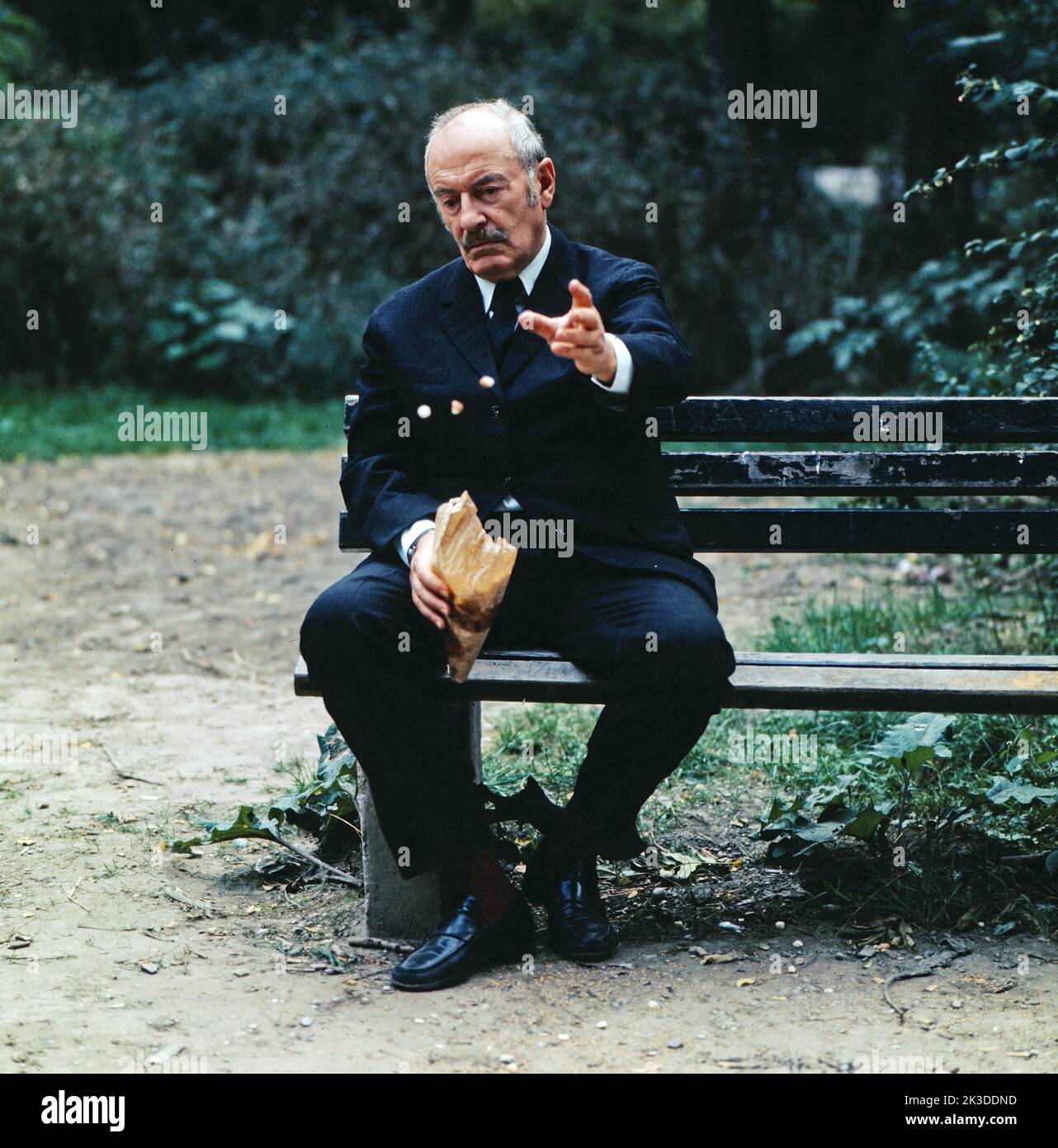 Alte parkbank hi-res stock photography and images - Alamy