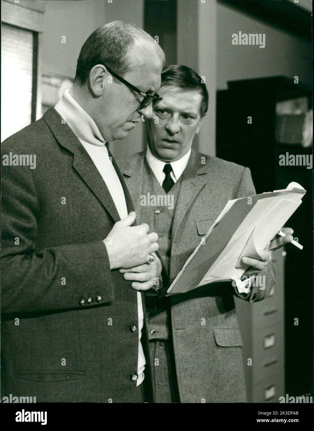 Darsteller in der Fernsehkrimireihe "Dem Täter auf der Spur", Folge ...