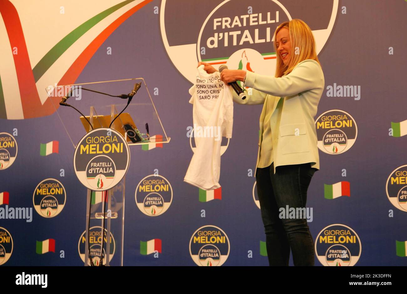 Fratelli ditalia rome itali giorgia meloni parliamentary elect hi-res ...