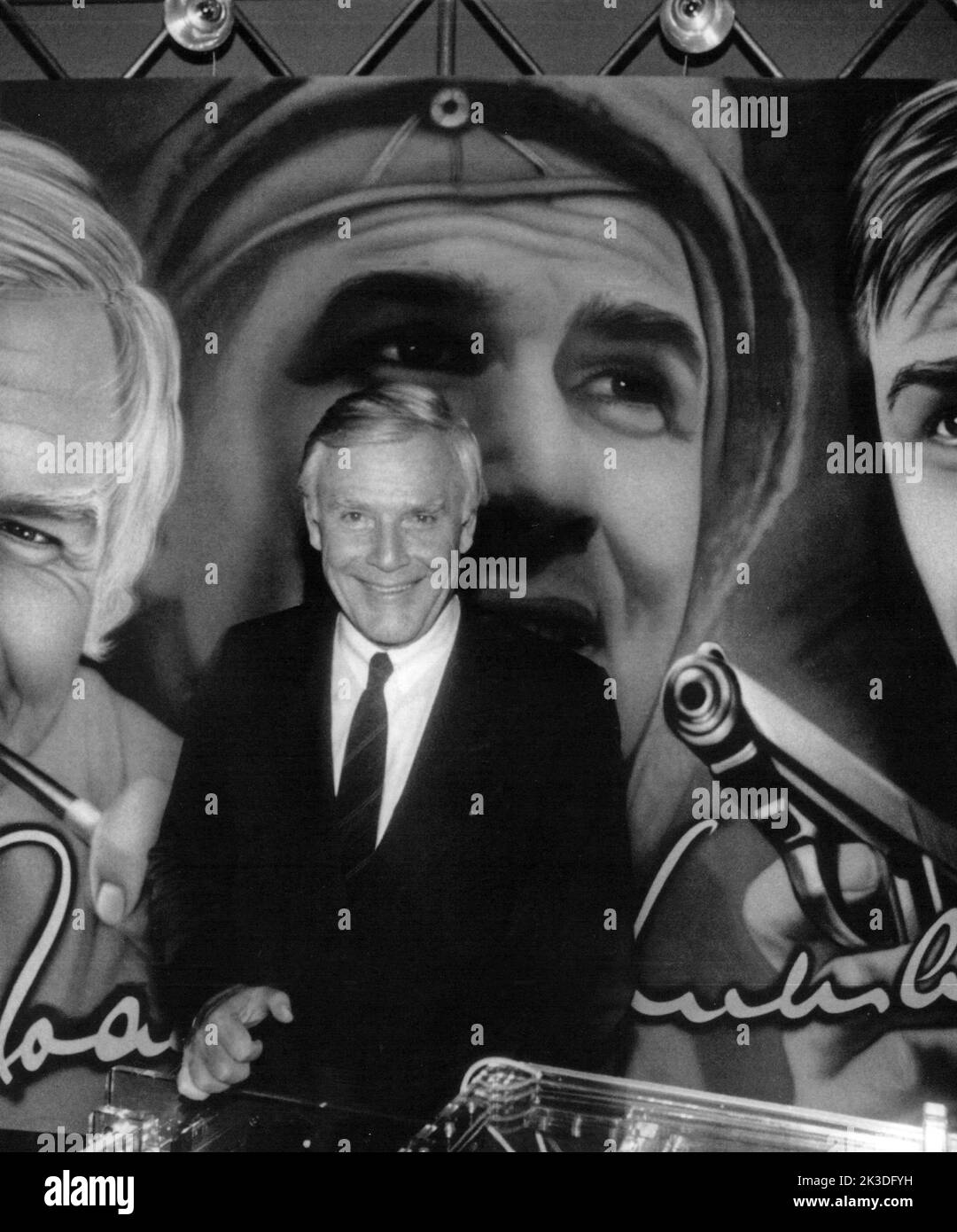 Joachim Karl Fuchsberger "Blacky", deutscher Schauspieler, Moderator ...