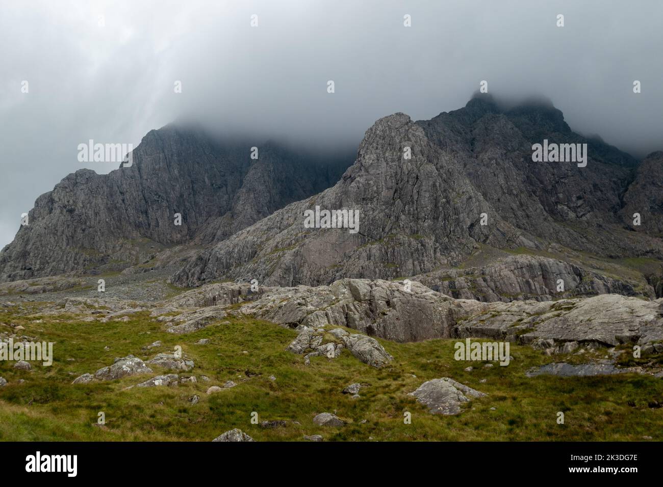 north side of mountain Ben Nevis in Scotland Stock Photo - Alamy