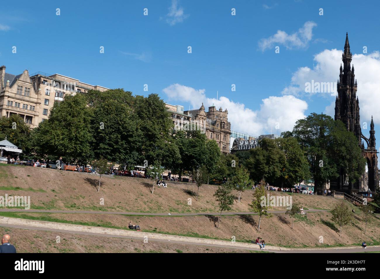 Scott monument in city centre of Edinburgh, Scotland Stock Photo - Alamy