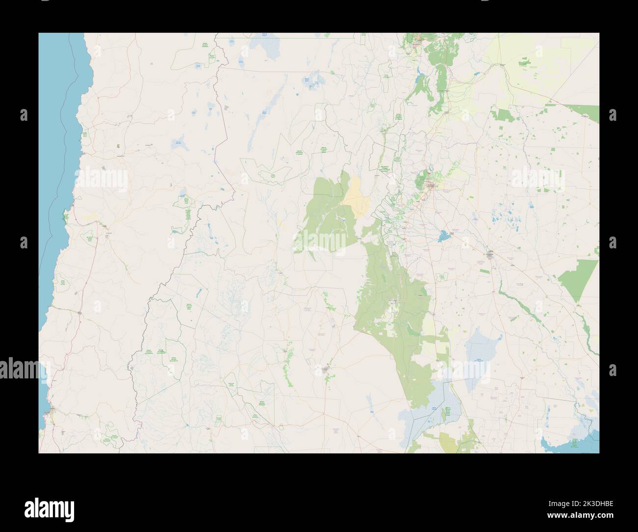 Catamarca map hi-res stock photography and images - Alamy